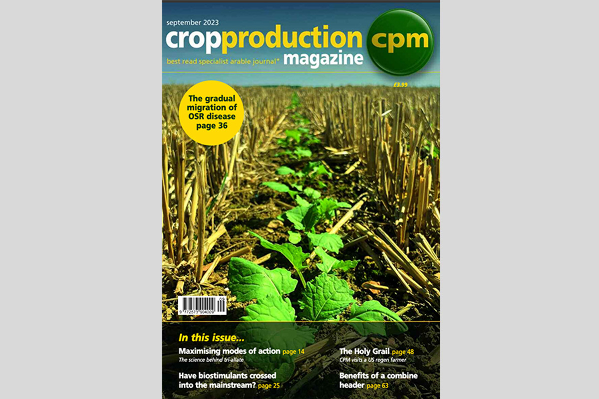 Crop Production Magazine September 2023 - Crop Production Magazine
